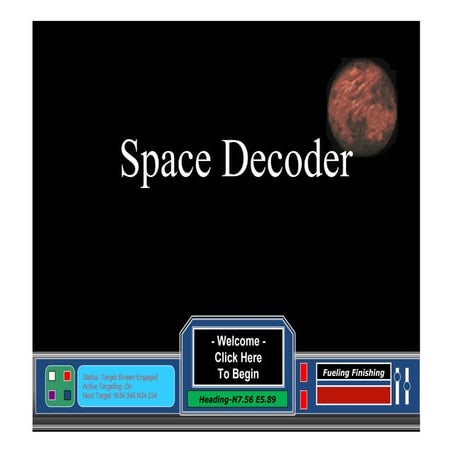 Space decoder-v3 quiz | PDF