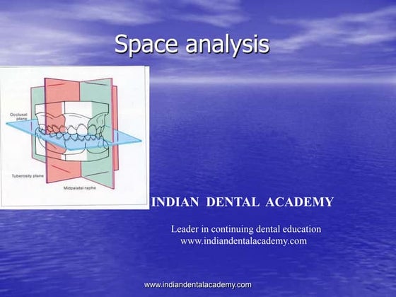 Careys and Lundstrom analysis | ODP | Dental Health | Diseases and ...