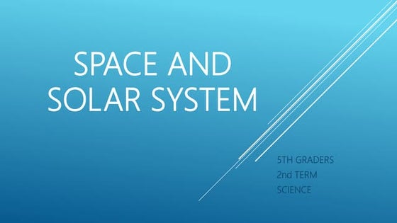 The solar system 2 | PPTX