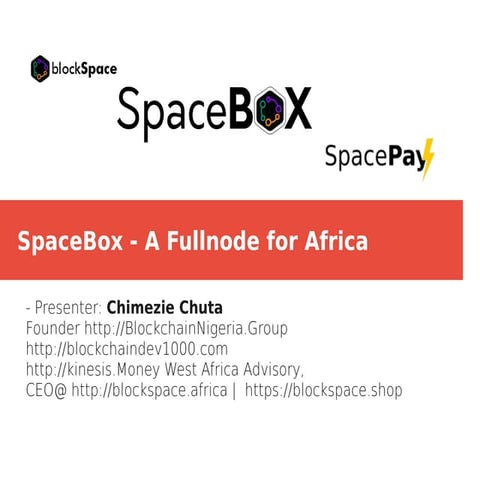 Spacebox africa | PDF