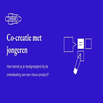 Co-creatie met jongeren | PPT