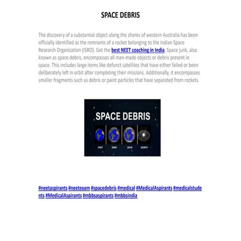 SPACE DEBRIS.pptx