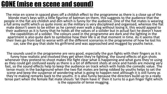 Psycho opening analysis 3 | PPT