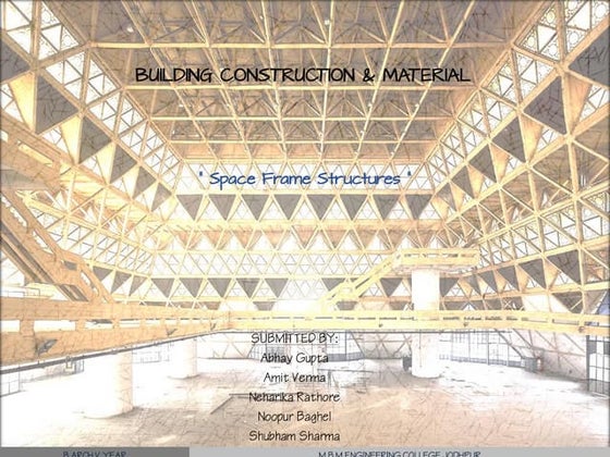 Space frames | DOCX | Science