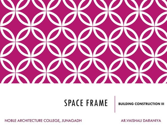 Space frames | PDF
