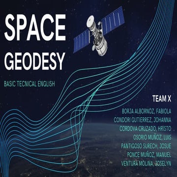 Space Geodesy | PPT