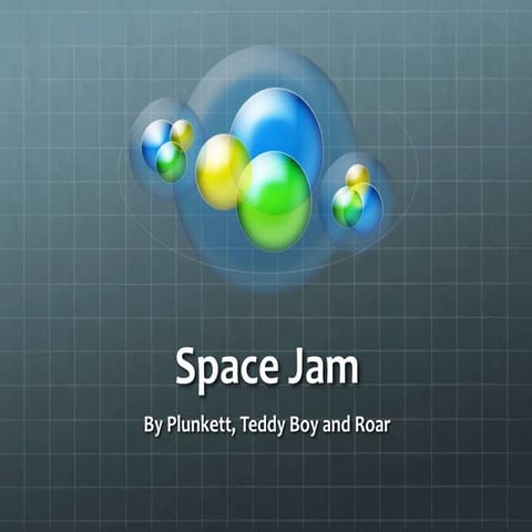 Sound Analysis - Space Jam PP | PPT