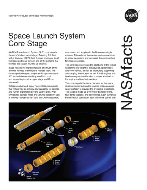 RS-25 Core Stage Engine | PDF