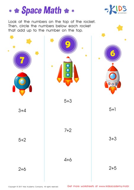 FREE printable Math worksheets - Subtraction for Preschool and ...