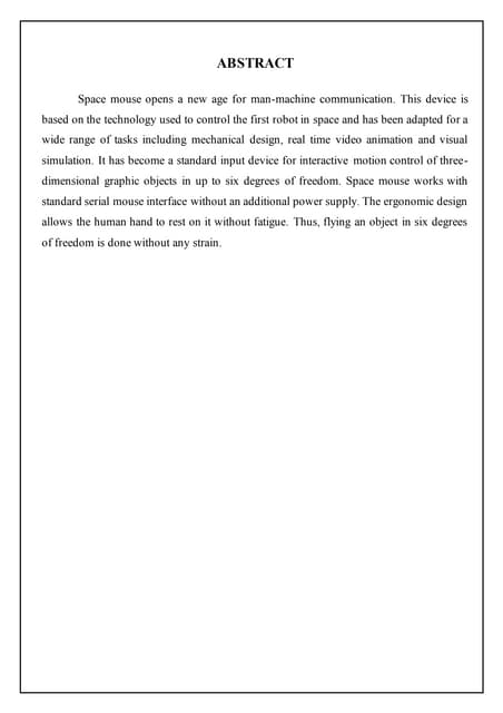 Presentation on Computer Mouse | PPTX