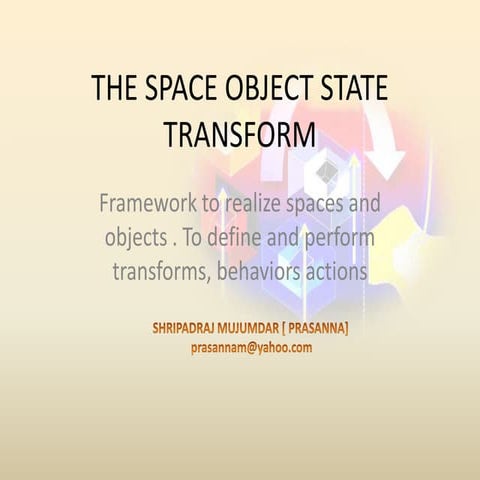 Space Object State Transform | PPTX