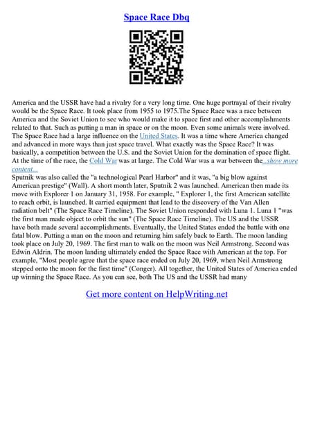 The Space Race | PPT