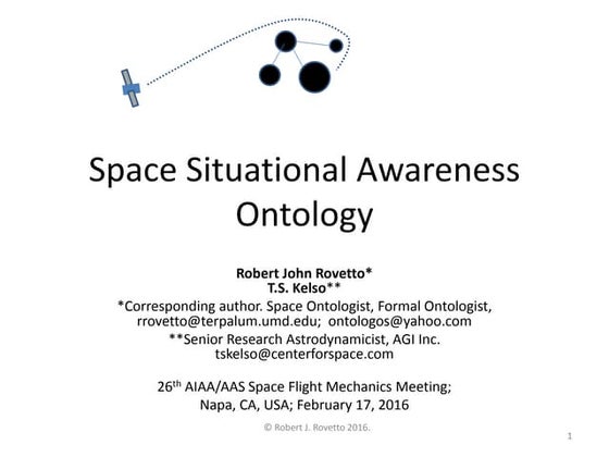 Space Situational Awareness Forum - APPLIED DEFENSE SOLUTIONS ...