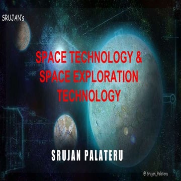 Space technology & space exploration technology | PPT