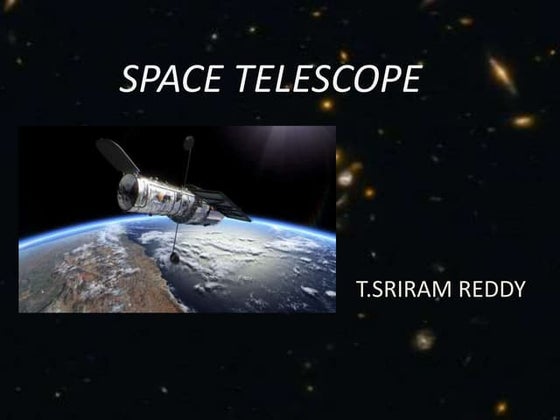 Non optical telescopes presentation | PPT