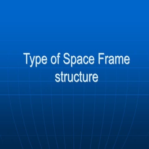 Space frame | PDF
