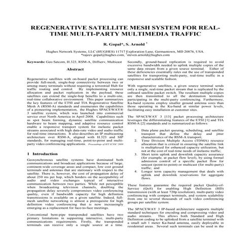 SPACEWAY Multipoint Multimedia | PDF | Web Conferencing | Computer Software and Applications