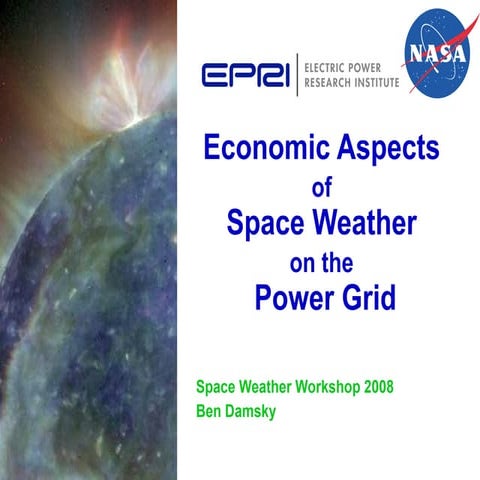 Impacts of Extreme Space Weather | PPT