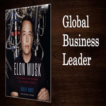 Elon Musk PPT | PPTX