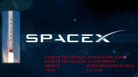 SpaceX Case Study | PPT