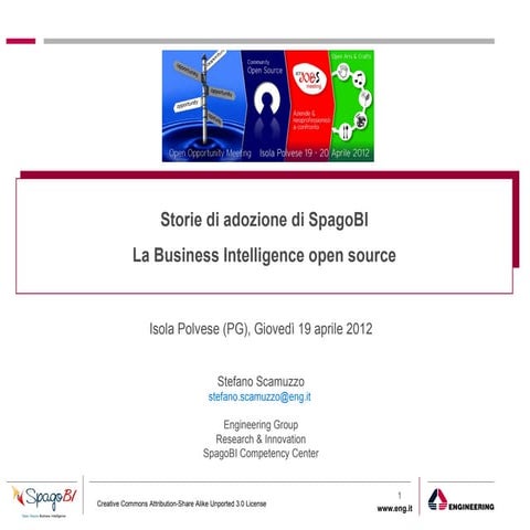 Spago bi stories | PPT | Business | Business and Finance