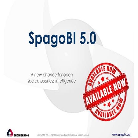 SpagoBI 5 official presentation in Paris | PPT