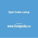 All about Spain Postal Codes Lookup