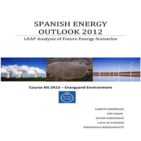 Spanish energy forecast | PDF