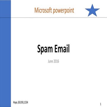 Spam Email.pptx