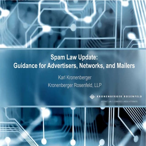 Spam Law Update | PPT