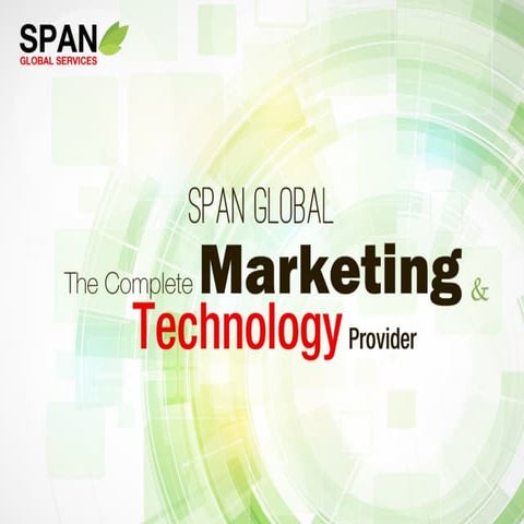Span Global Services | PPT | Marketing and Advertising | Business