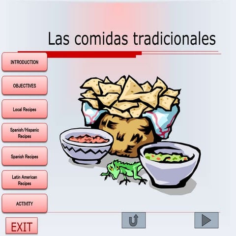 Spanish M1 las comidas Tradicionales | PPTX | World Cuisines | Food & Drink