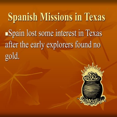 Spanish missions-texas ppt | PPT
