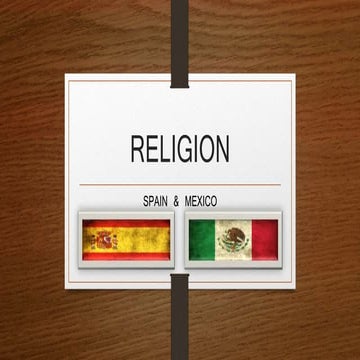 Spanish and Mexico Religion | PPTX