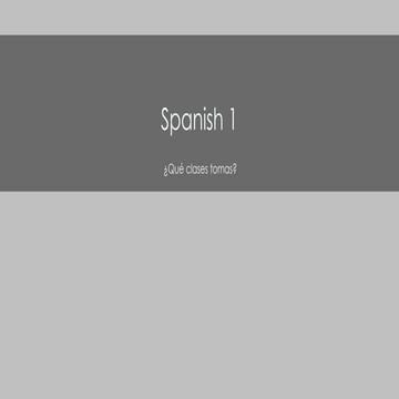 Spanish numbers and Time | PPT