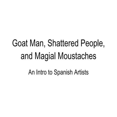 Spanish Artists | PPT