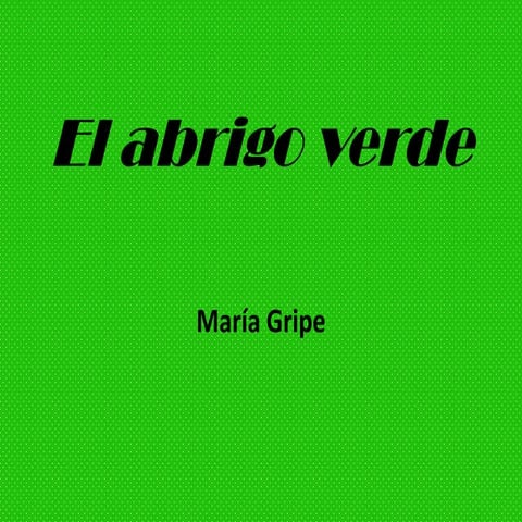 Spanish book el abrigo verde, nieves 2 | PPTX