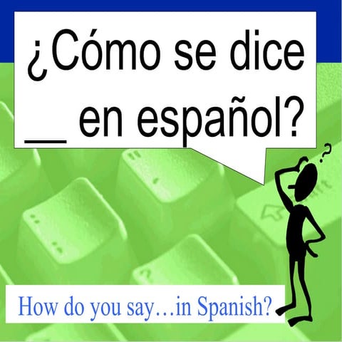 Spanish Classroom survival phrases