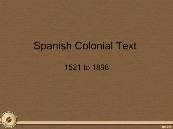 First Books During Spanish Colonization in the Philippines | PPTX