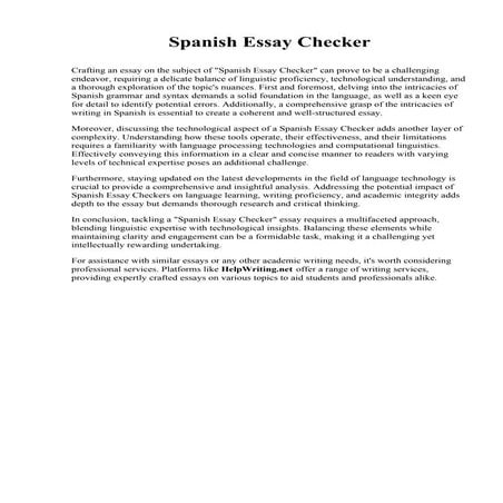 Spanish Essay Checker.pdf