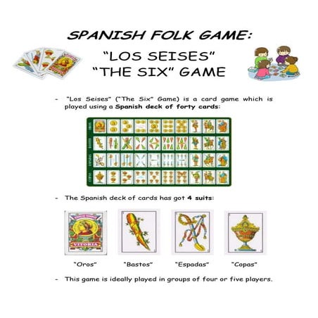 Spanish folk game the six game | PDF