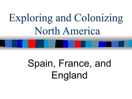 Colonization of America | PPT