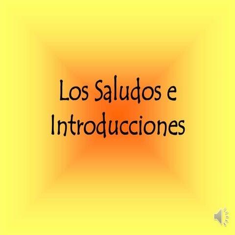 Spanish greetingsfarewells2 | PPTX