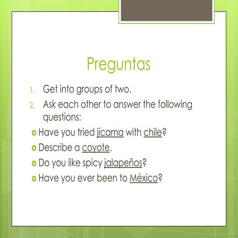 Spanish ii aztec unit | PPTX