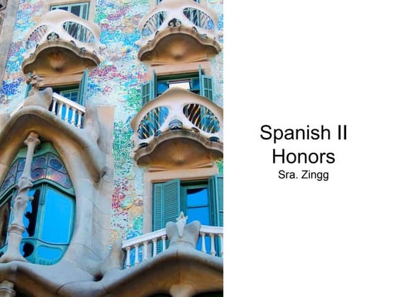 Primary Spanish Show & Tell - #LW2018 (Lisa Stevens part) | PPT