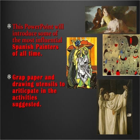 Spanish painters picaso&dali | PPT
