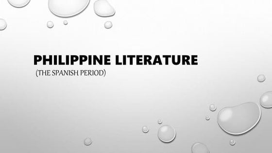The spanish-period-1565-1898 | PPTX