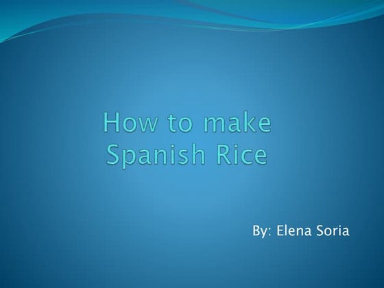 Lemon glazed chicken & rice | DOCX | Cooking | Food & Drink