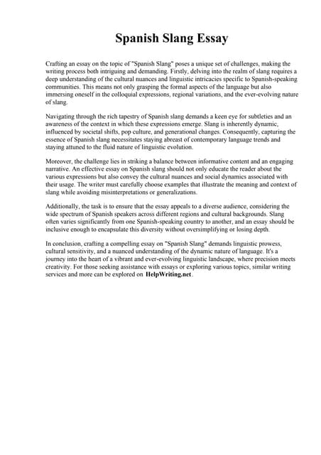 Writing An Essay In Spanish.pdf