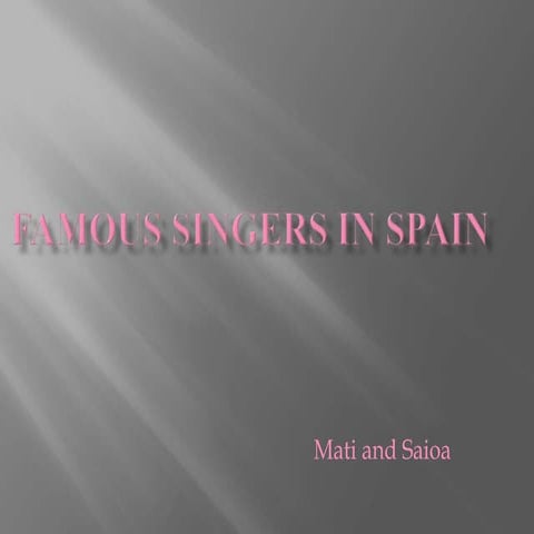 Explore Spanish Male Singers of All Time.pdf